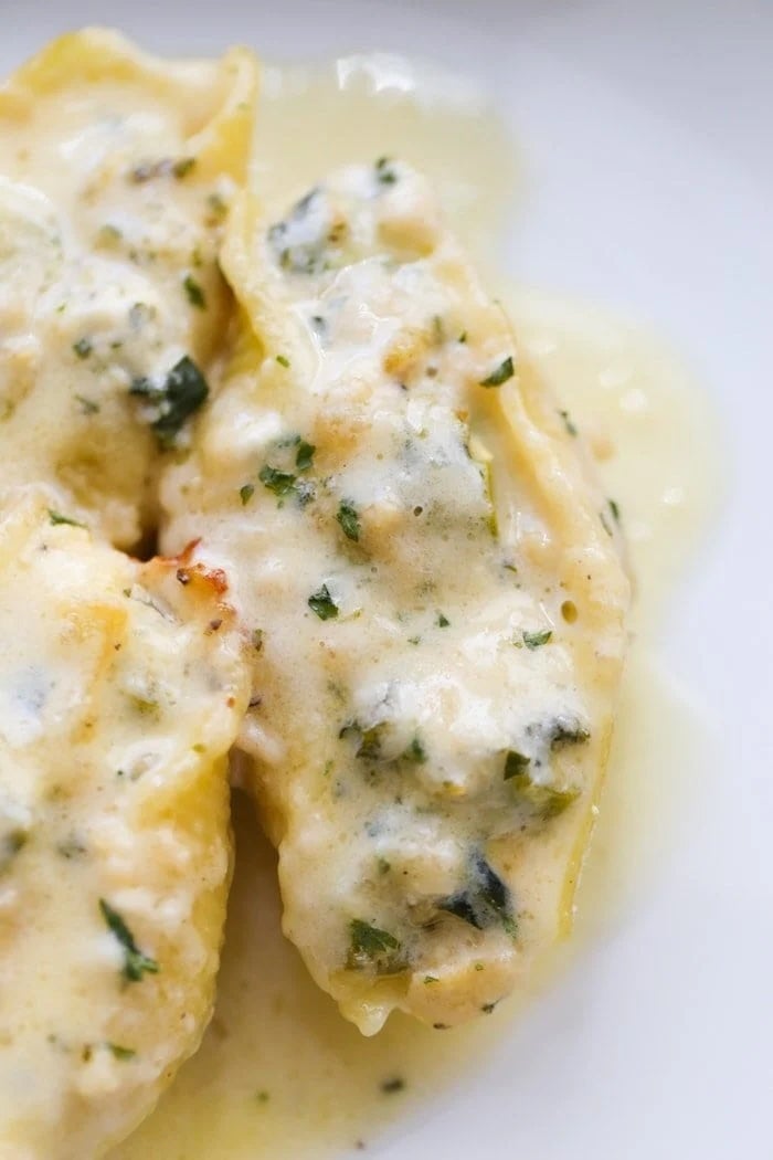 Shrimp Scampi Stuffed Shells | DTown Cafe